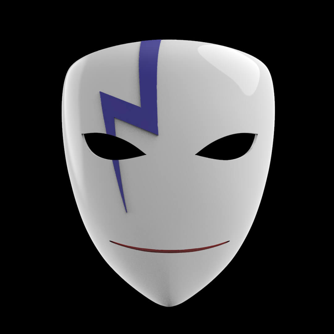 Hei Mask Darker Than Black - 3D Model by LisaHenniga