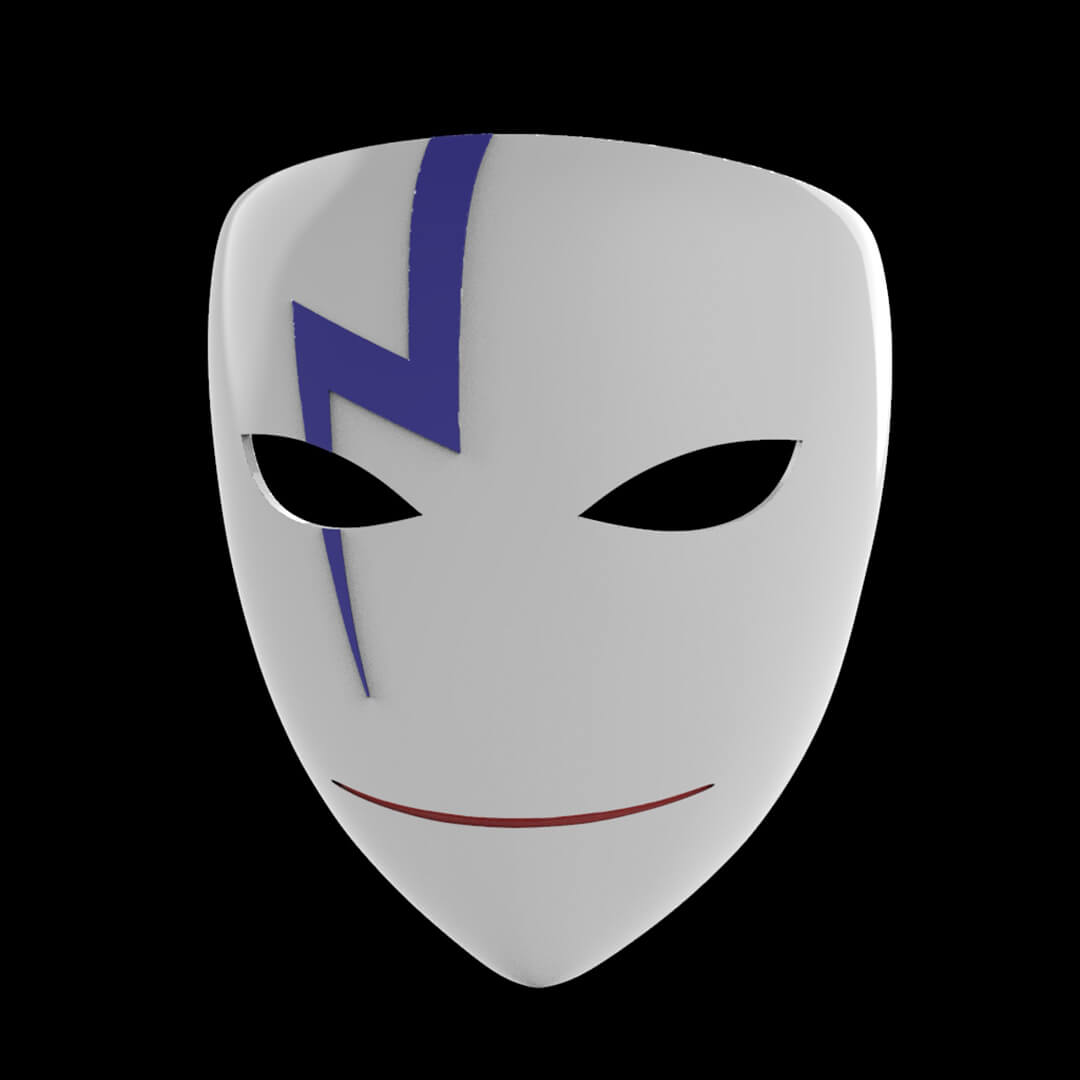 Hei Mask Darker Than Black - 3D Model by LisaHenniga