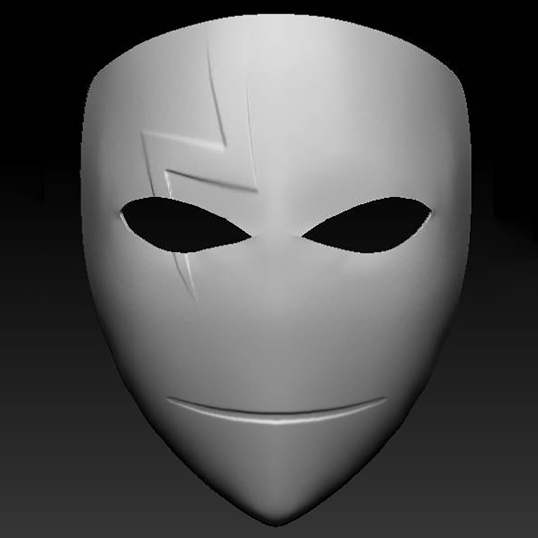 Hei Mask Darker Than Black - 3D Model by LisaHenniga