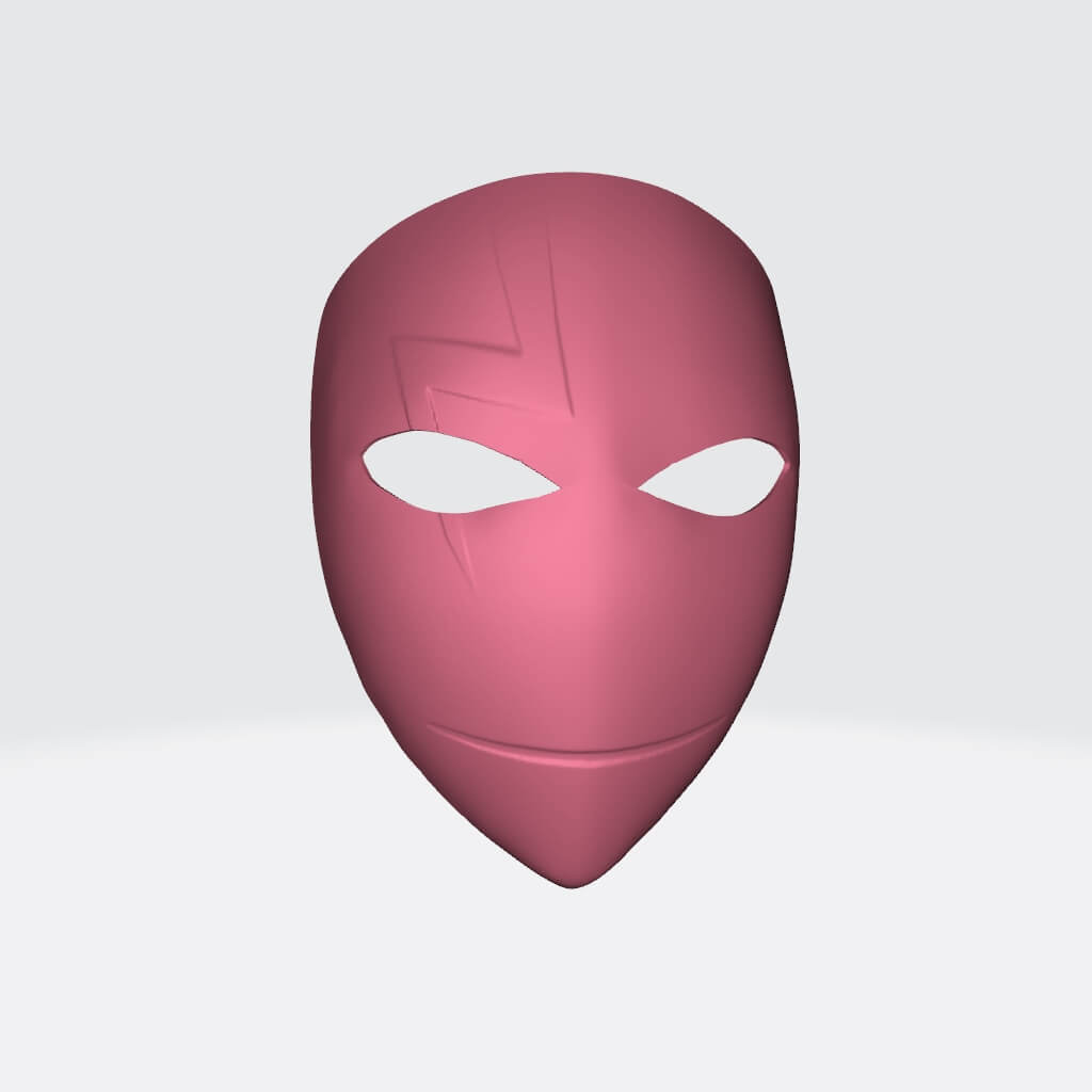 Hei Mask Darker Than Black - 3D Model by LisaHenniga