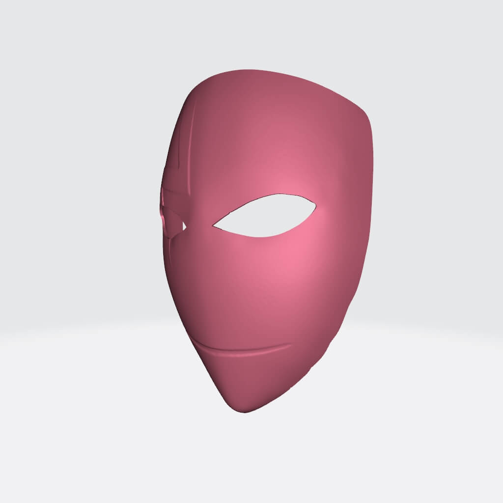 Hei Mask Darker Than Black - 3D Model by LisaHenniga