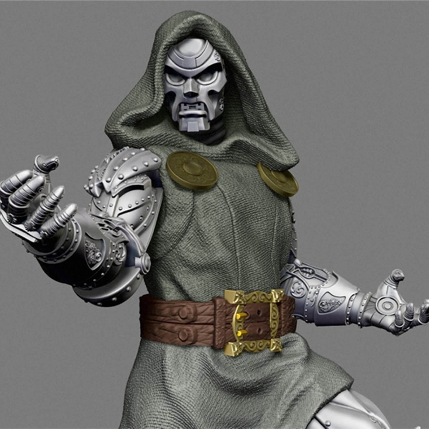 Marvel Dr. Doom Sculpture - 3D Model by LisaHenniga