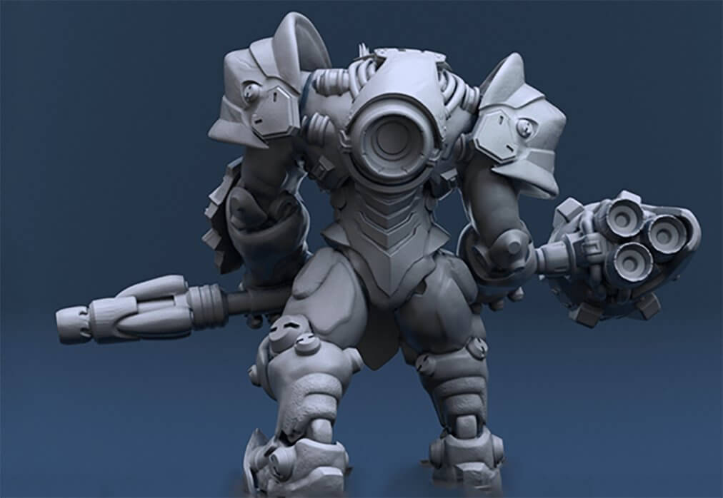 Reinhardt - 3D Model by LisaHenniga