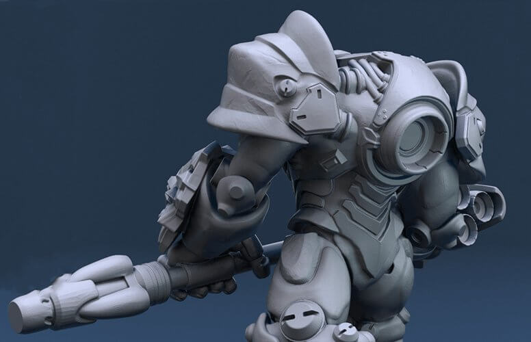 Reinhardt - 3D Model by LisaHenniga