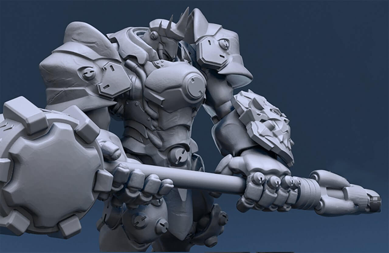 Reinhardt - 3D Model by LisaHenniga