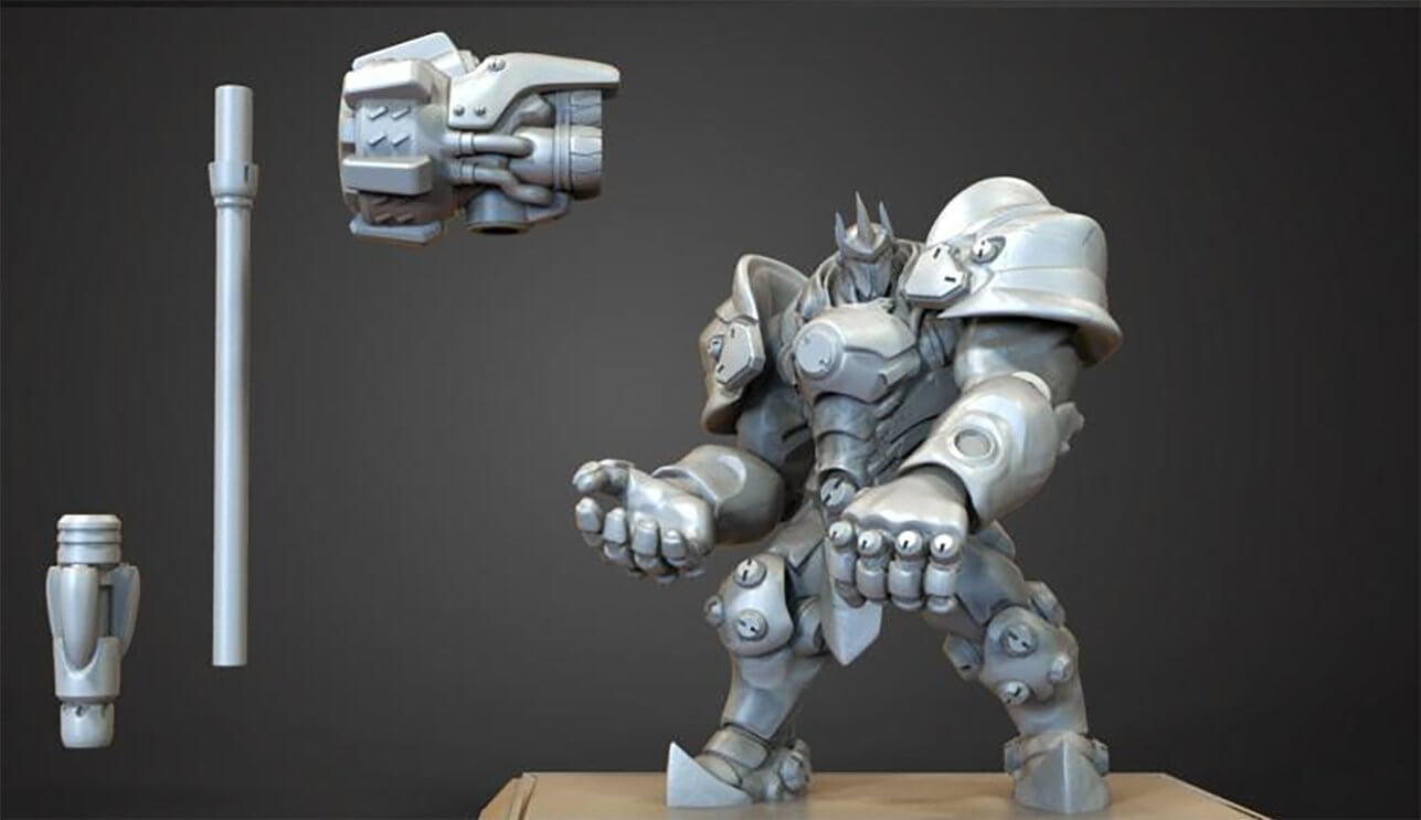 Reinhardt - 3D Model by LisaHenniga