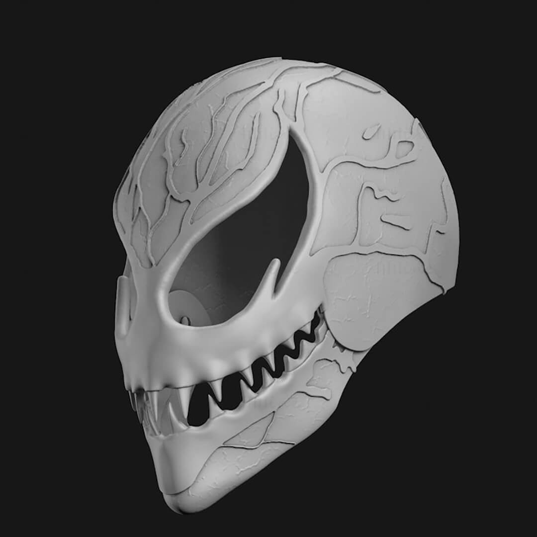 Venom Carnage Mask Halloween Cosplay STL - 3D Model by LisaHenniga