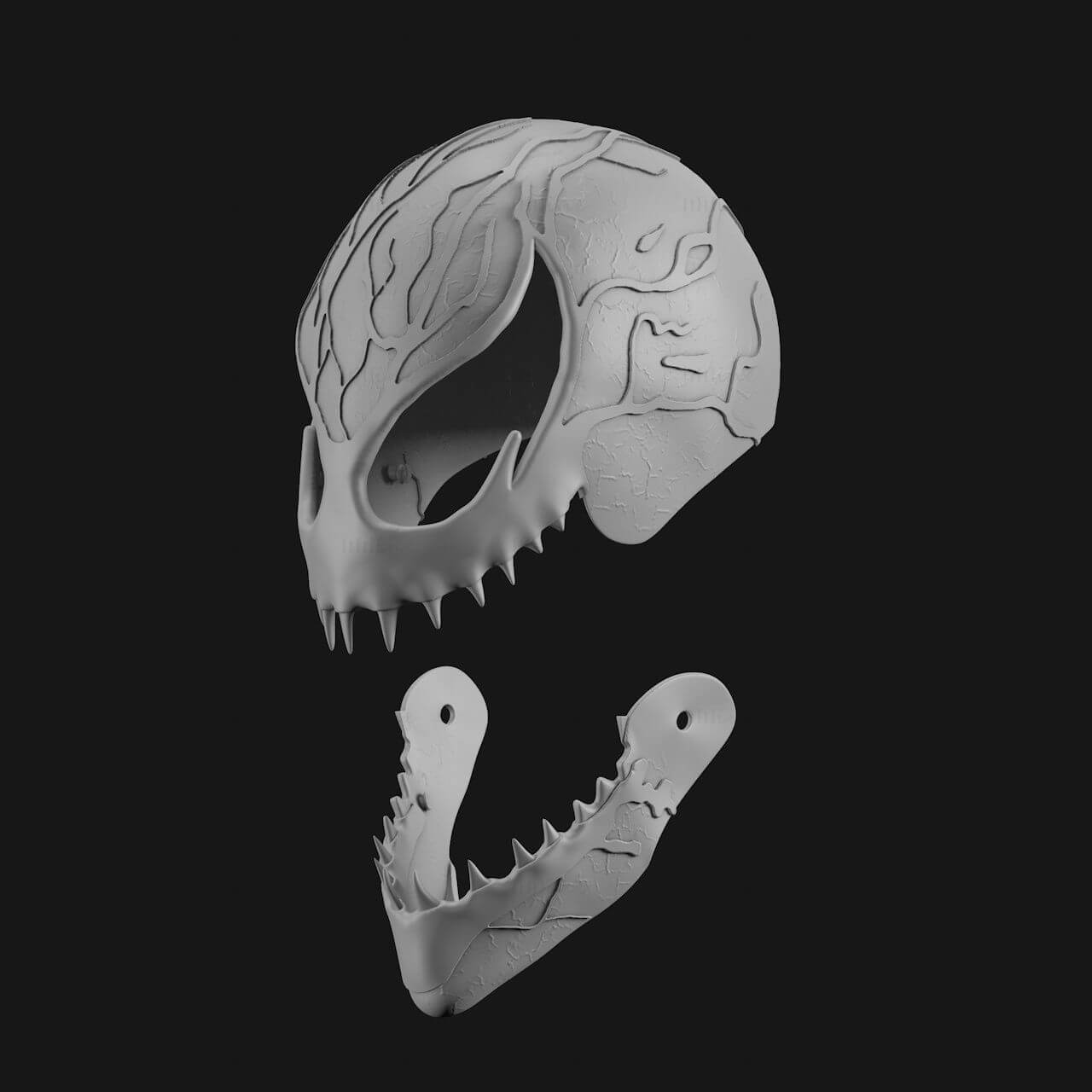Venom Carnage Mask Halloween Cosplay STL - 3D Model by LisaHenniga