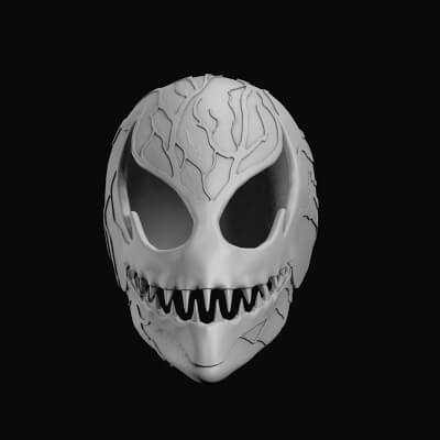 Venom Carnage Mask Halloween Cosplay STL - 3D Model by LisaHenniga