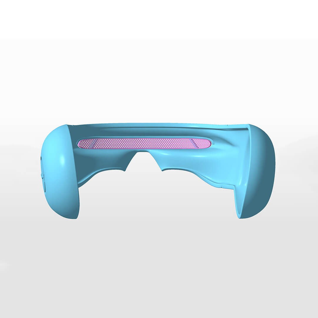 X-Men Cyclops Laser Beam Visor Glasses 3D Model by LisaHenniga