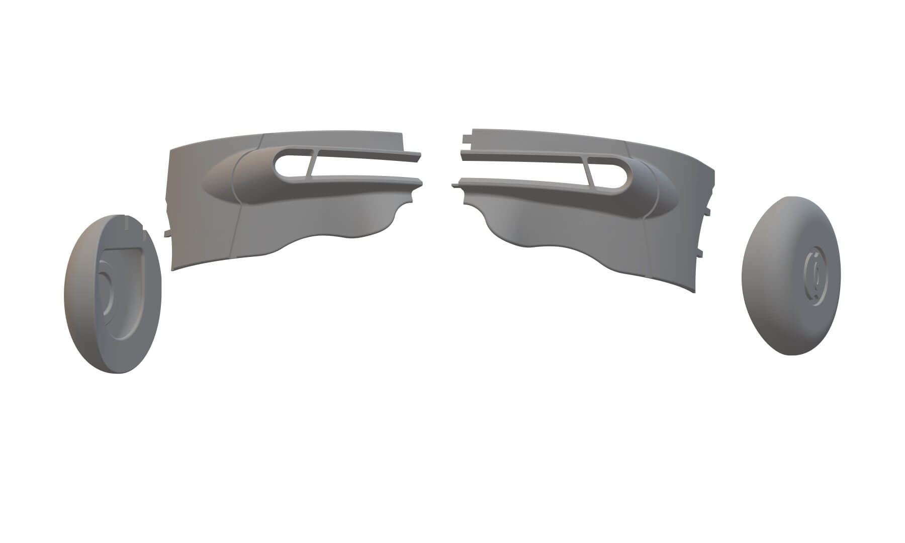 X-Men Cyclops Laser Beam Visor Glasses 3D Model by LisaHenniga