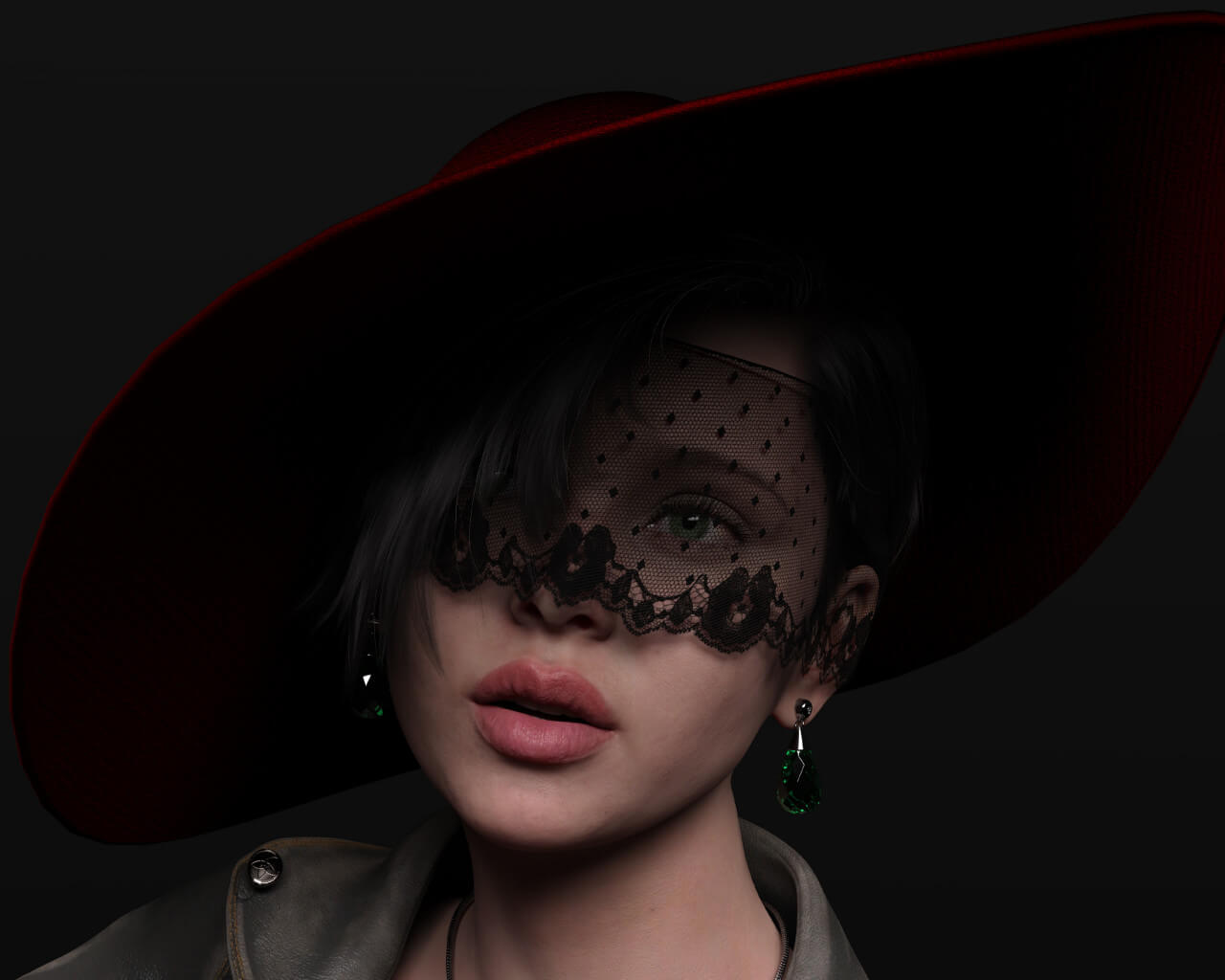 Anna K 3D Desktop HD Wallpaper