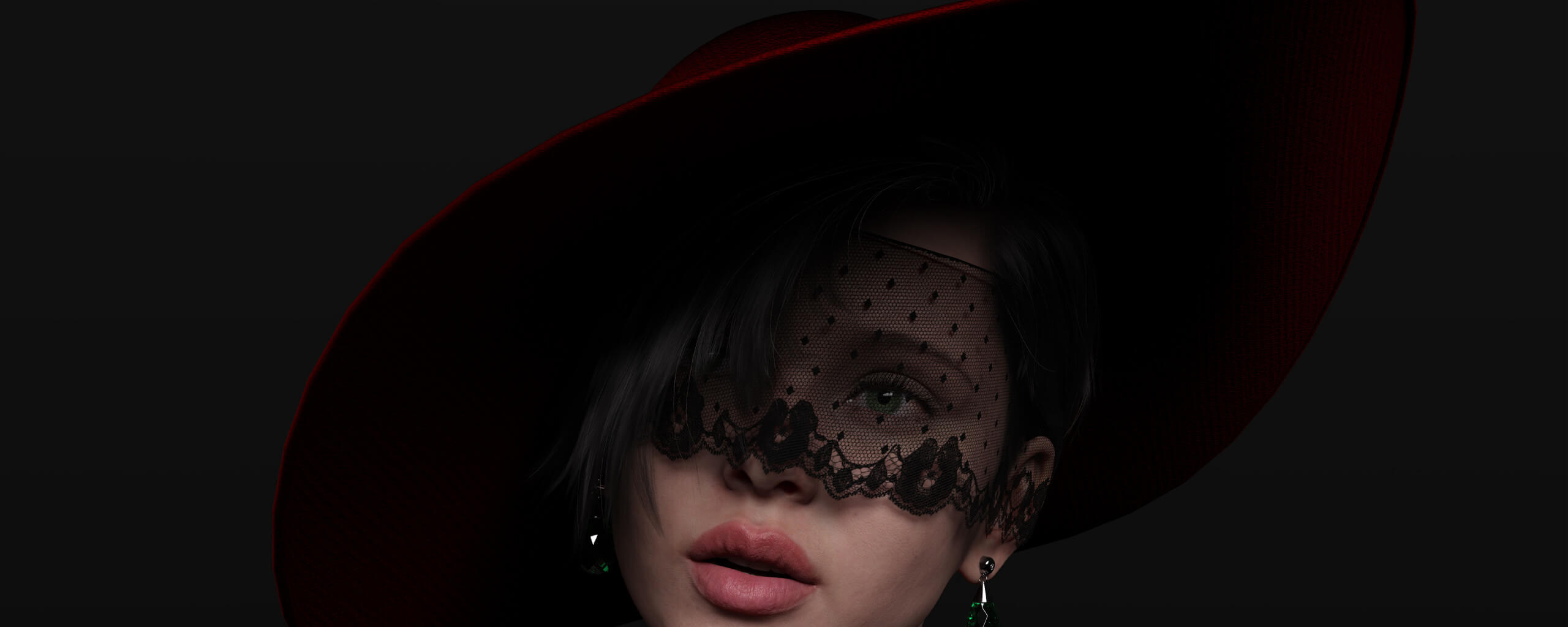 Anna K 3D Desktop HD Wallpaper