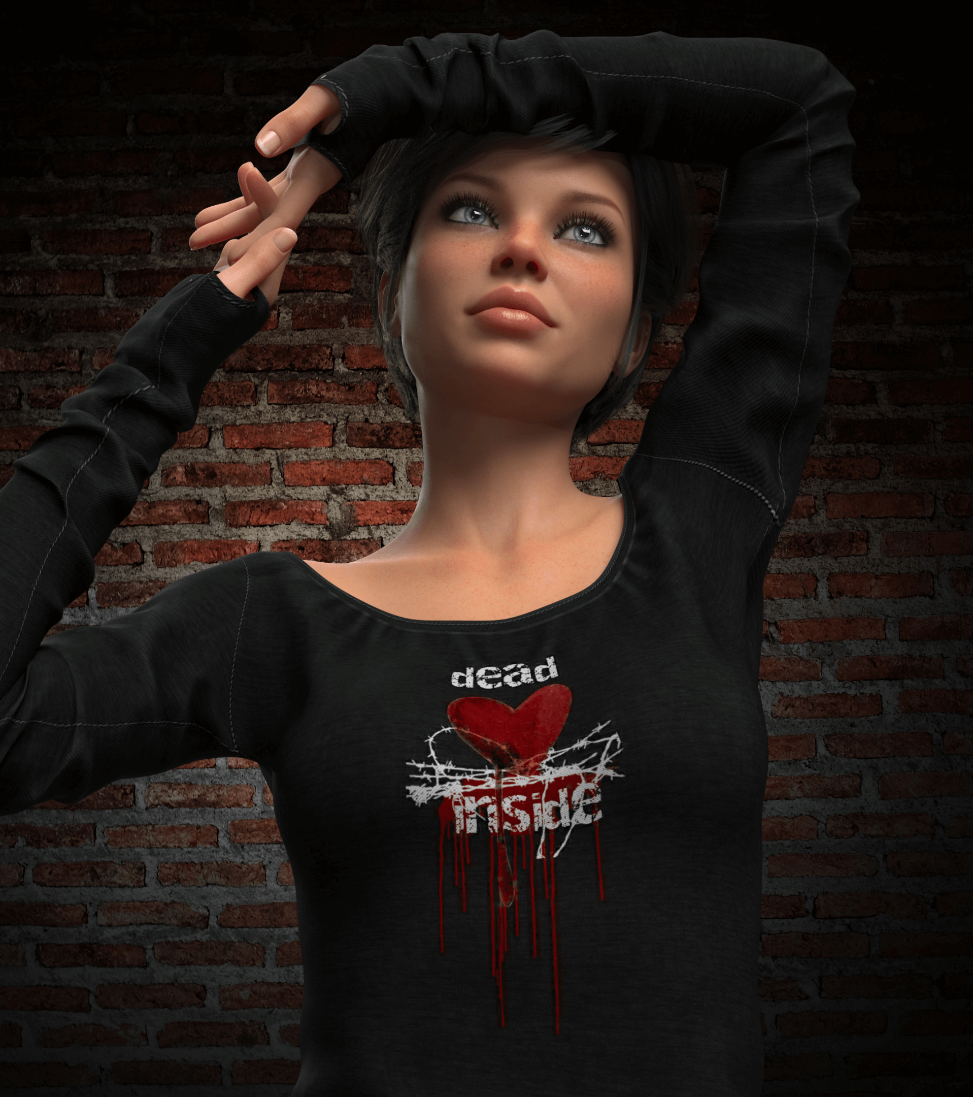 Anna J 3D Render, Digital Art by Lisson4321