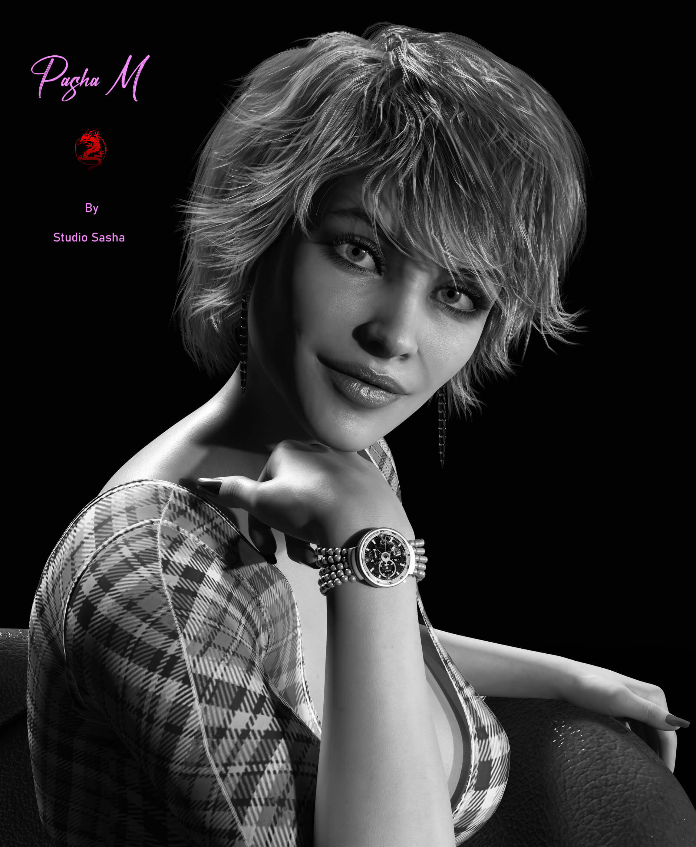 Pasha M - New Level of Natural Morphs for G8.1F Daz Content by Lisson4321