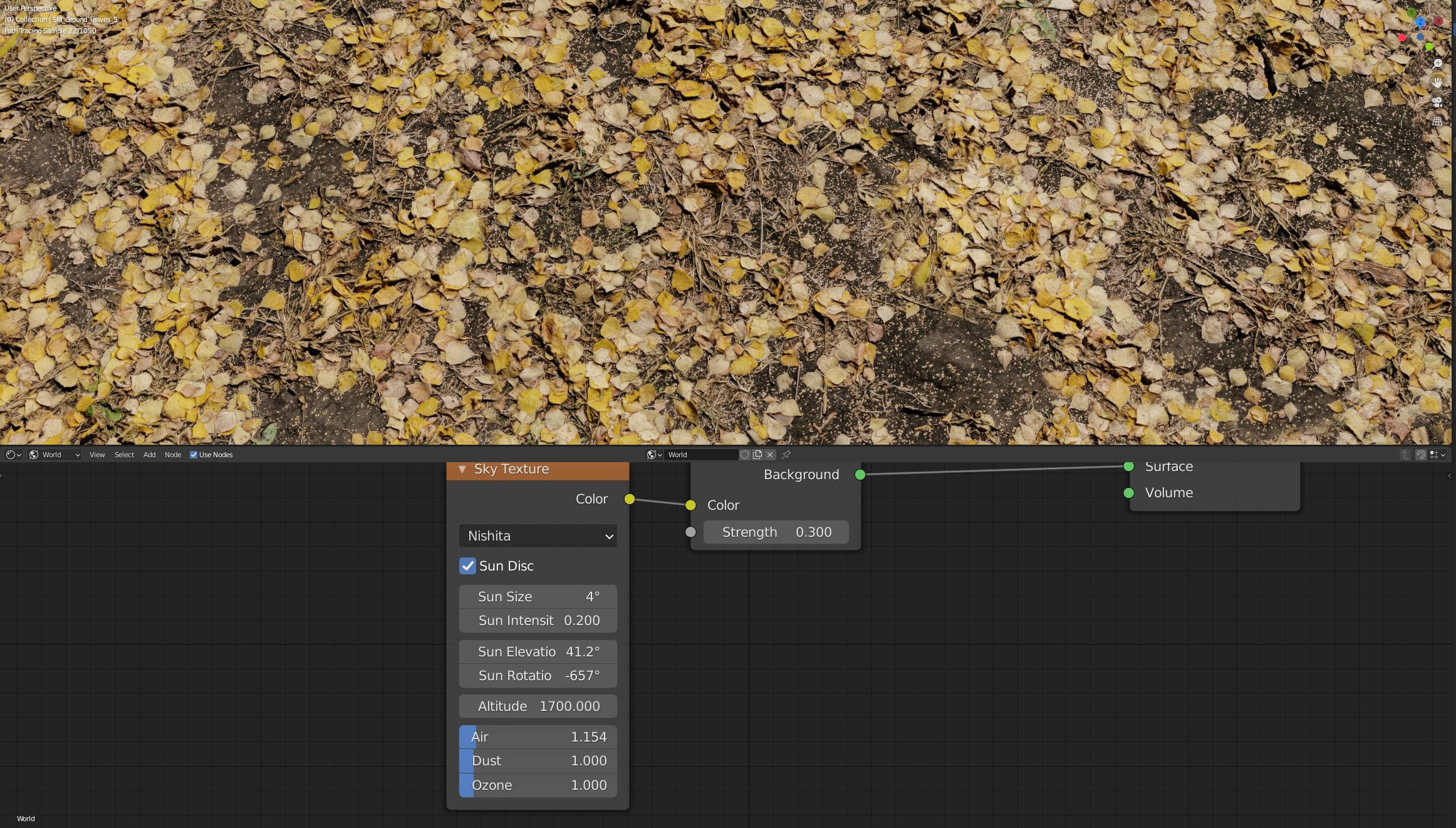 Autumn Leaves Texture - 3D Material or Shader by Listudiio