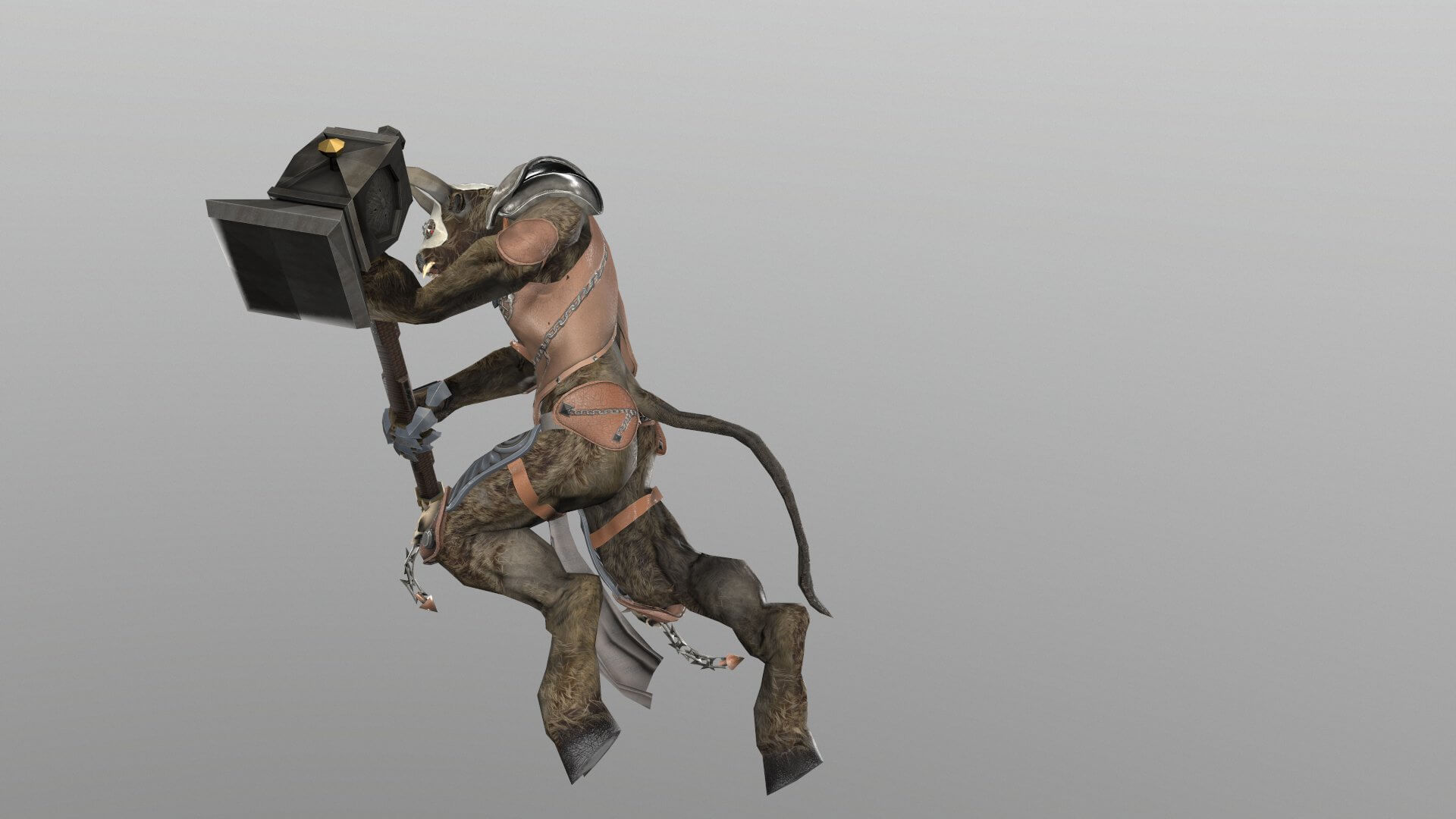 Minotaur 2 - 3D Model by LittleBirdy