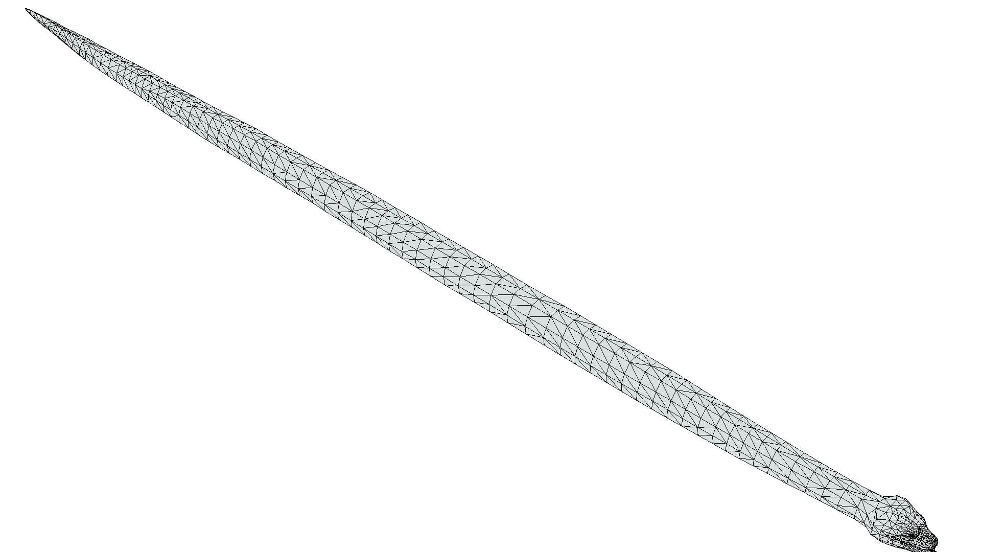 Anaconda Blue Snake Python King Cobra Monster 3D Model by LiveBook3D