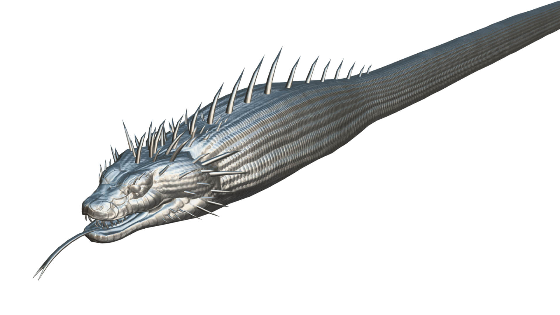 Anaconda Yellow Snack Python King Cobra Monster - 3D Model by LiveBook3D