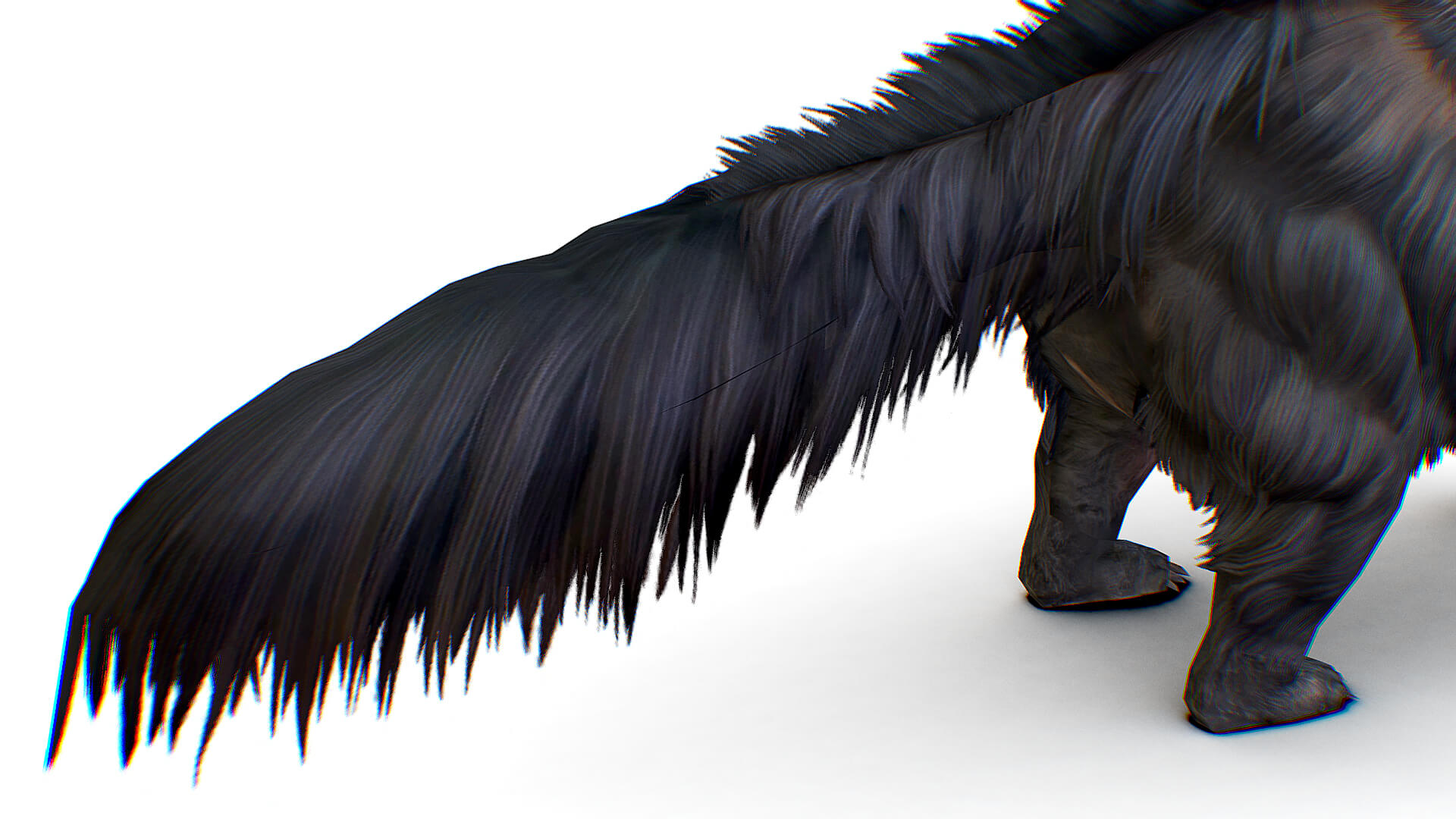 Anteater Giant Animal Wild Mammal Myrmecophagidae - 3D Model by LiveBook3D