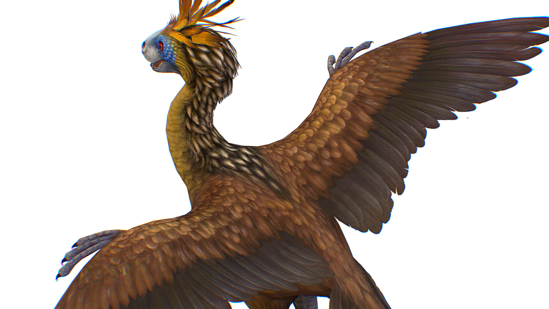 Archaeopteryx Archae Bird Dinosaur Urvogel Creature - 3D Model by ...