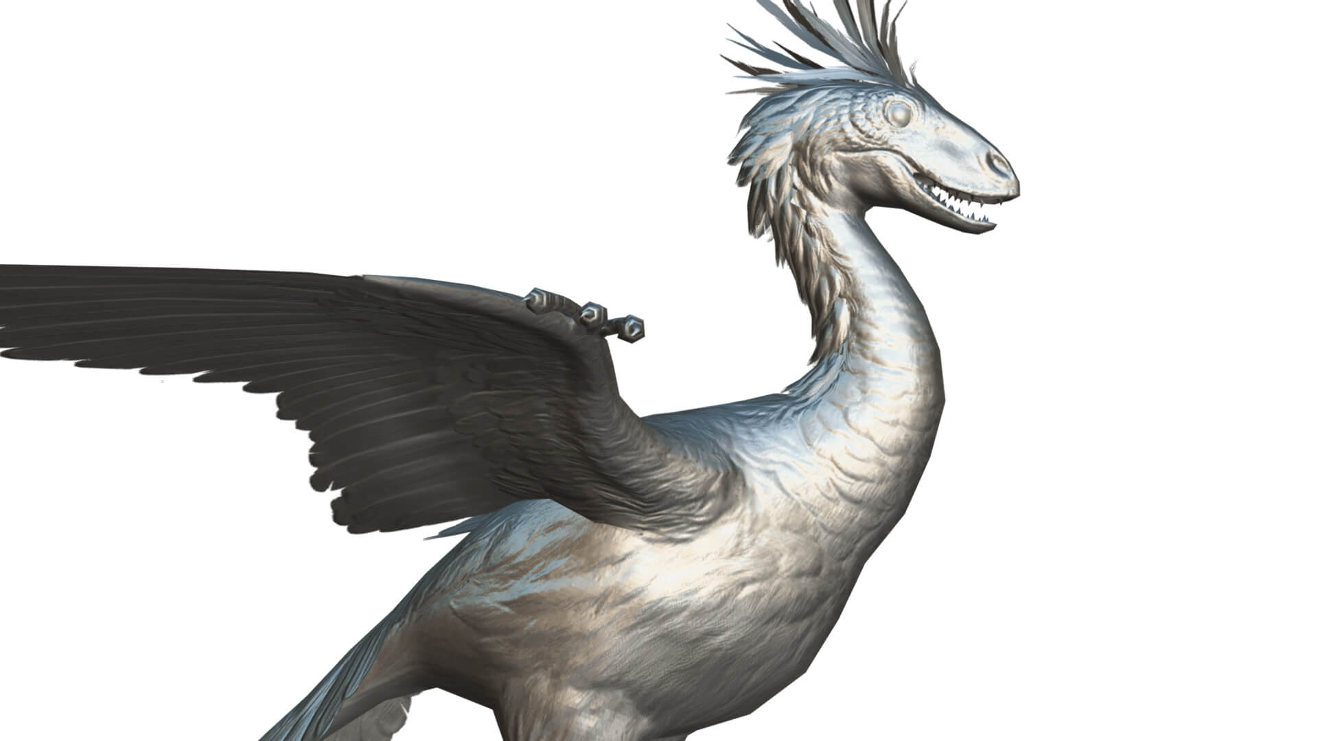 Archaeopteryx Archae Bird Dinosaur Urvogel Creature - 3D Model by ...