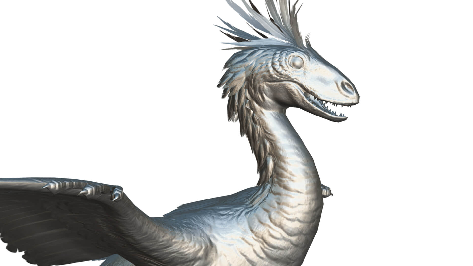 Archaeopteryx Archae Bird Dinosaur Urvogel Creature - 3D Model by ...