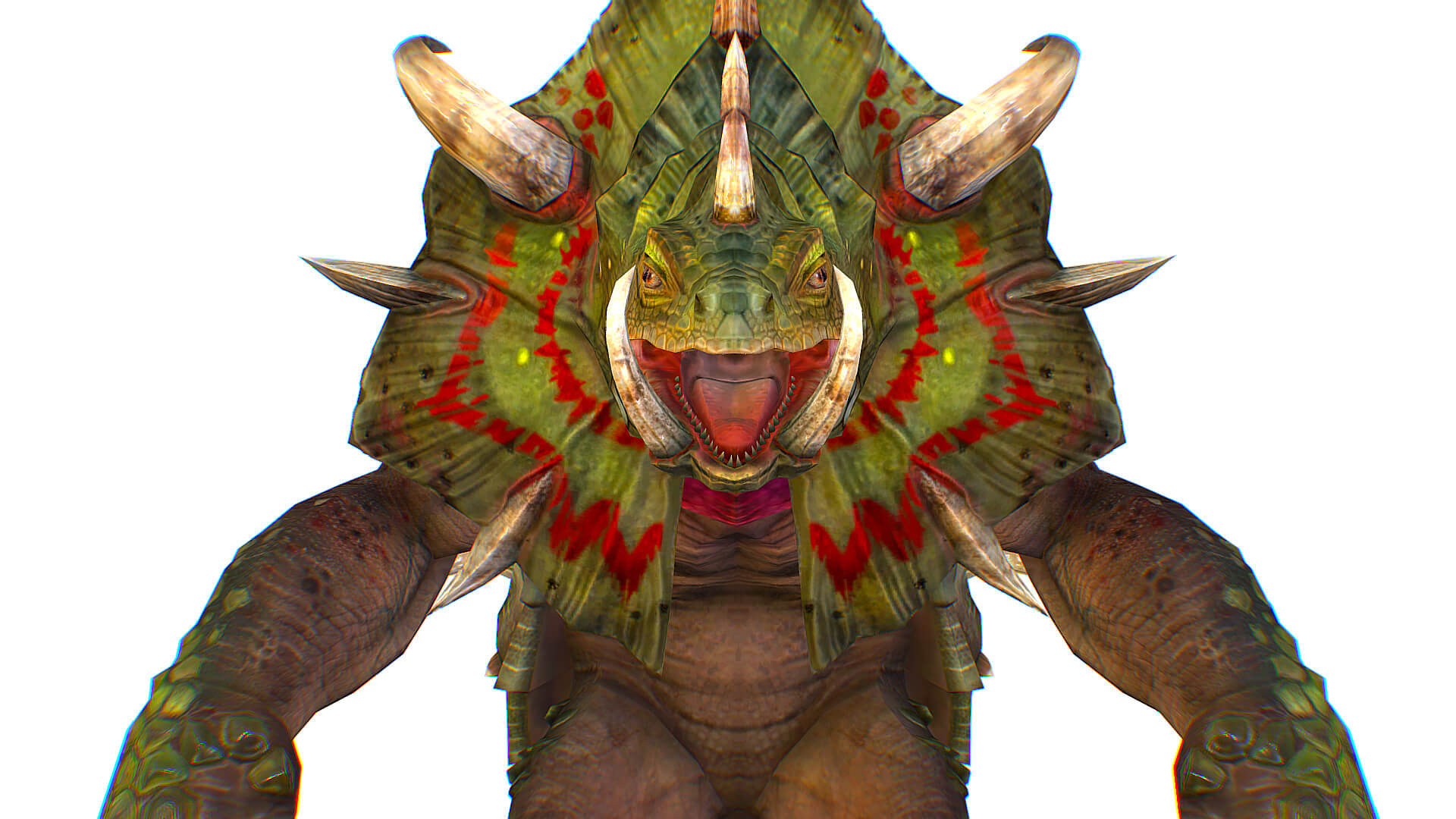 Armadillo Dinosaur Reptile Monster Lizard Game Boss - 3D Model by ...