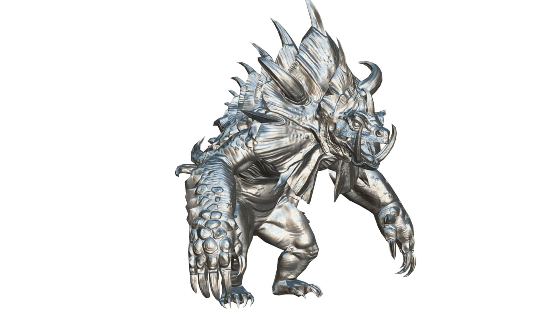 Armadillo Dinosaur Reptile Monster Lizard Game Boss - 3D Model by ...