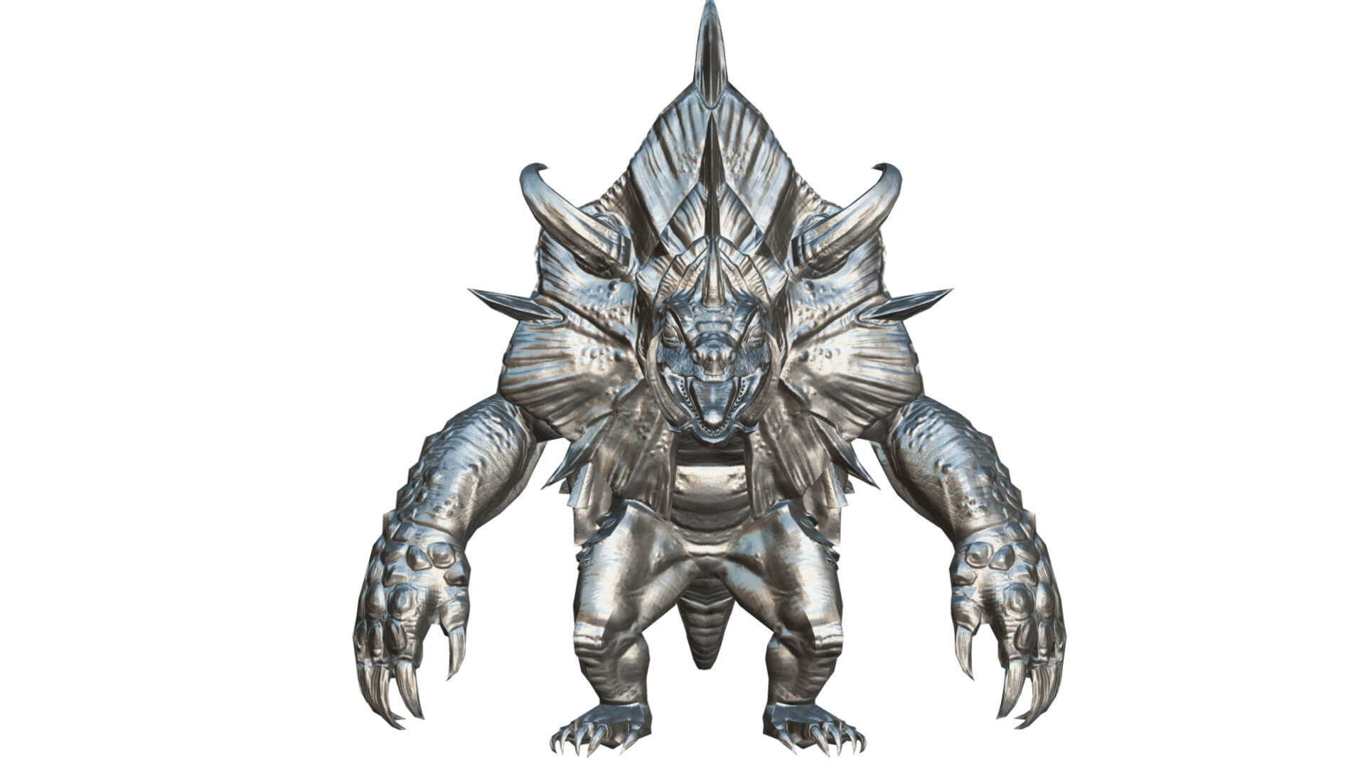 Armadillo Dinosaur Reptile Monster Lizard Game Boss - 3D Model by ...