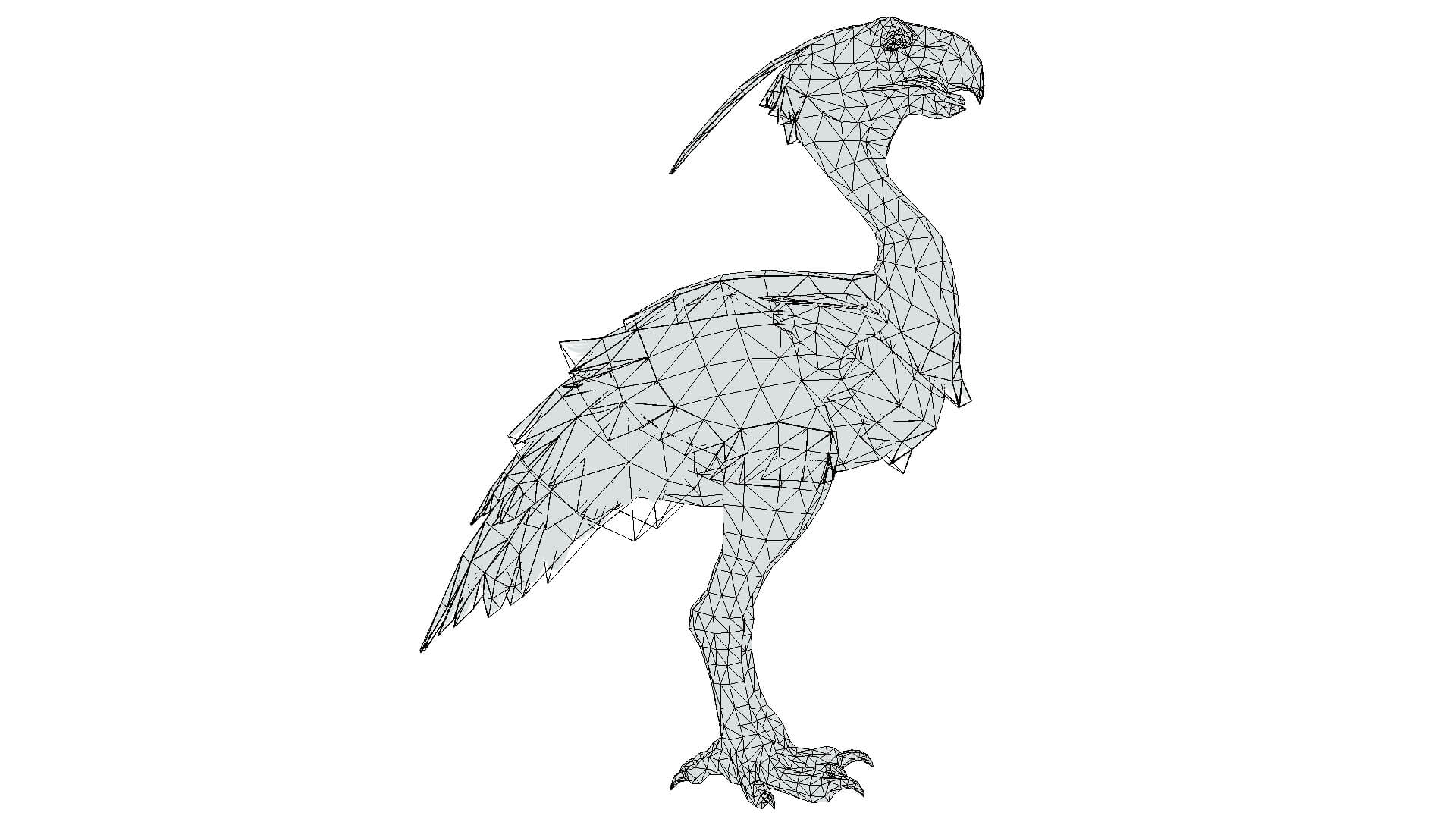 AxeBeak Axe Beak Bird Dinosaur Mutant Mount Animal - 3D Model by LiveBook3D