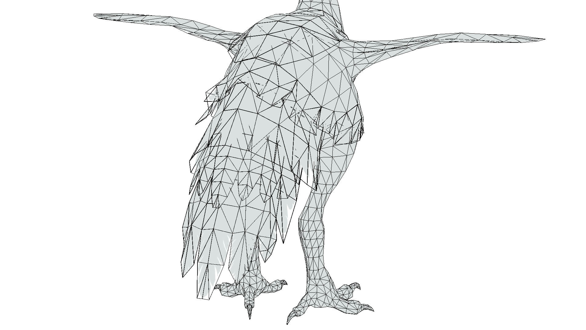 AxeBeak Axe Beak Bird Dinosaur Mutant Mount Animal - 3D Model by LiveBook3D