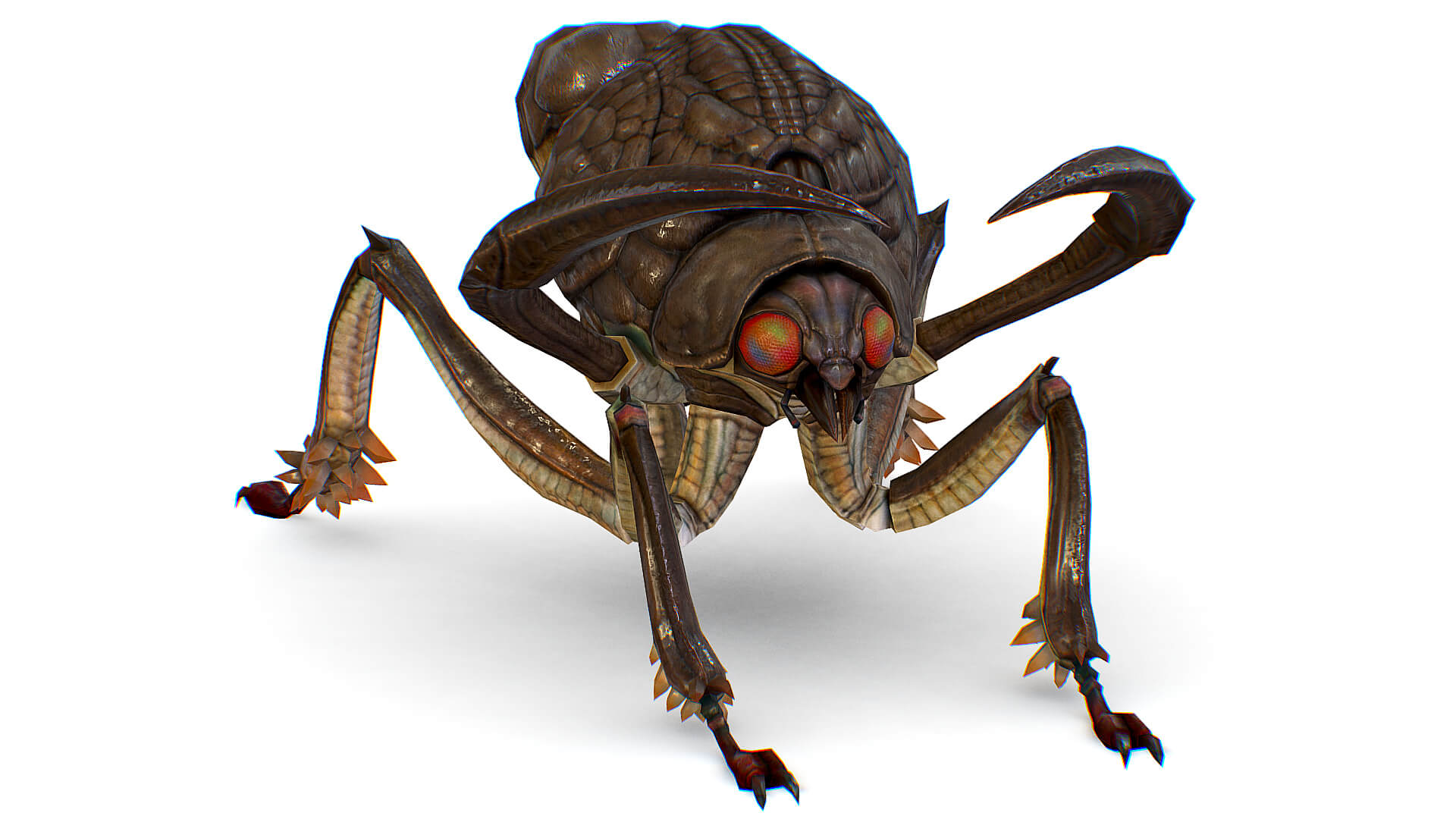 Big Insect Monster Mutant Ant Animal Beetle - 3D Model by LiveBook3D