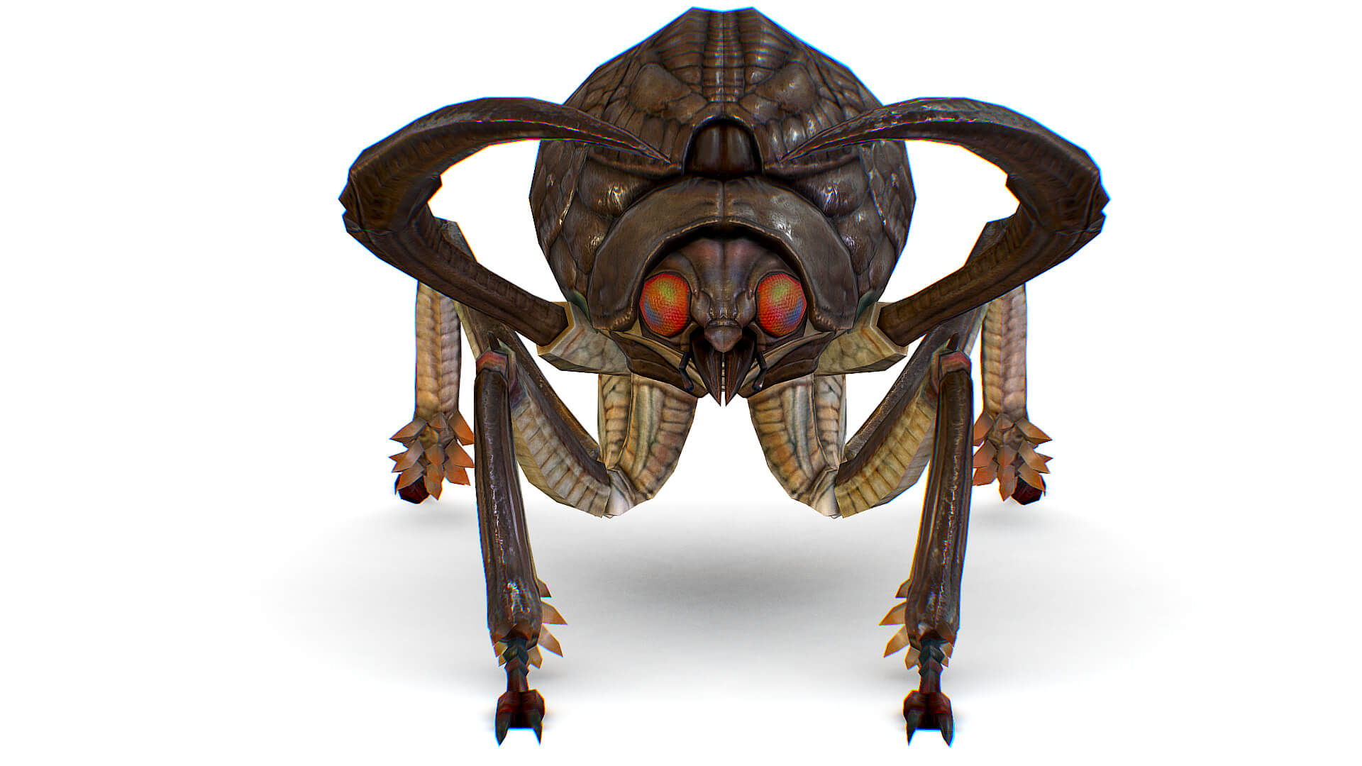 Big Insect Monster Mutant Ant Animal Beetle - 3D Model by LiveBook3D