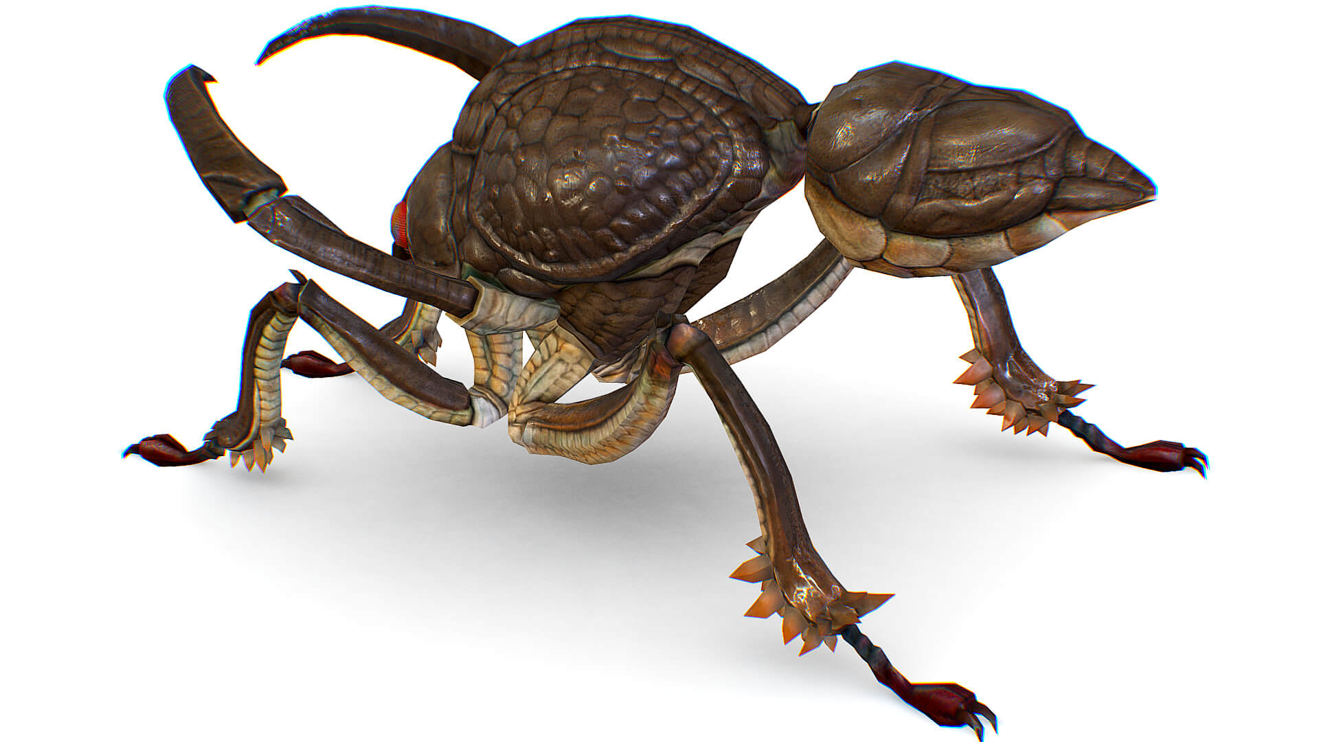 Big Insect Monster Mutant Ant Animal Beetle - 3D Model by LiveBook3D