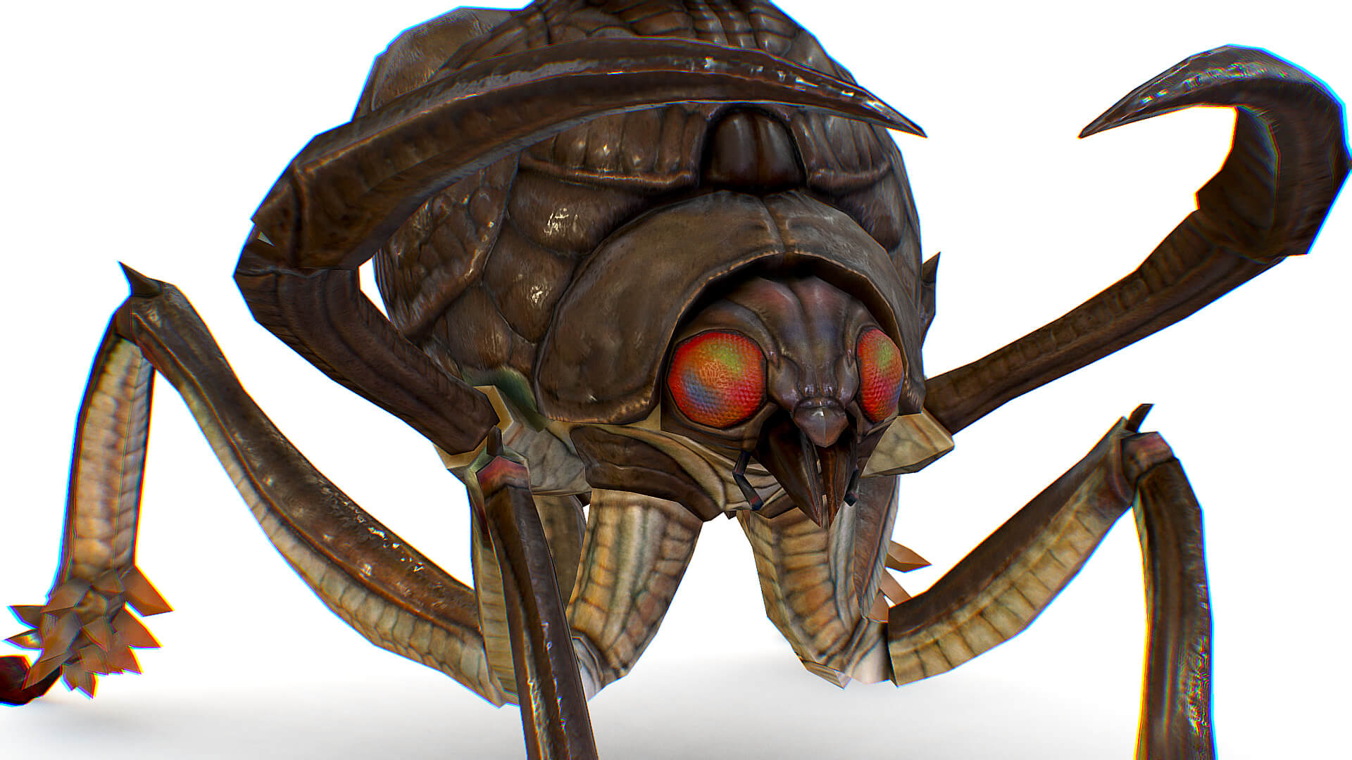 Big Insect Monster Mutant Ant Animal Beetle - 3D Model by LiveBook3D