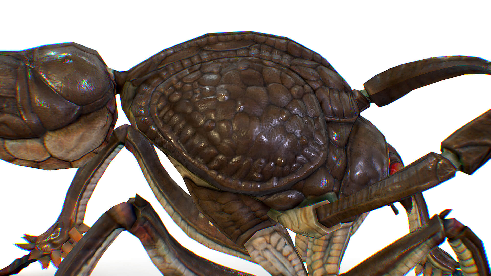 Big Insect Monster Mutant Ant Animal Beetle - 3D Model by LiveBook3D
