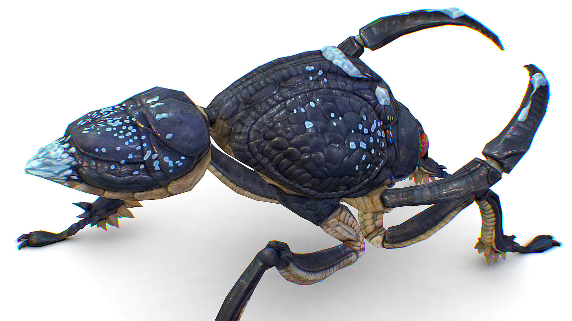 Big Insect Monster Mutant Ant Animal Beetle - 3D Model by LiveBook3D