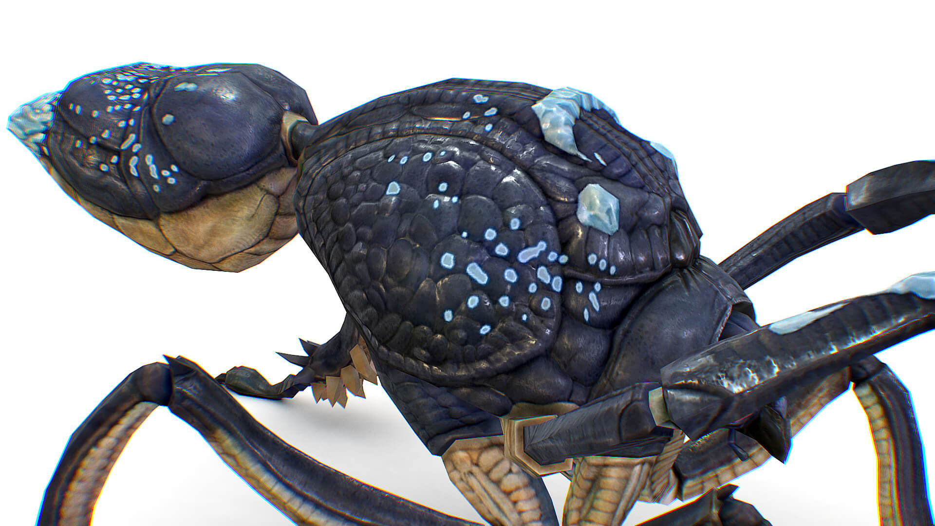 Big Insect Monster Mutant Ant Animal Beetle - 3D Model by LiveBook3D