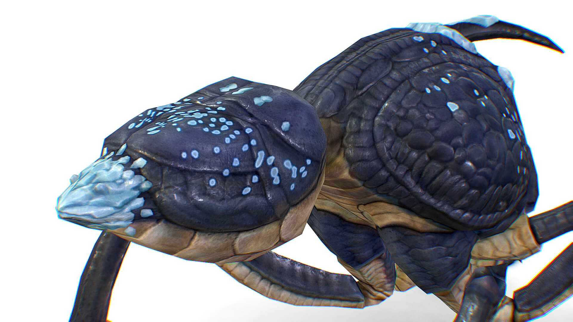 Big Insect Monster Mutant Ant Animal Beetle - 3D Model by LiveBook3D