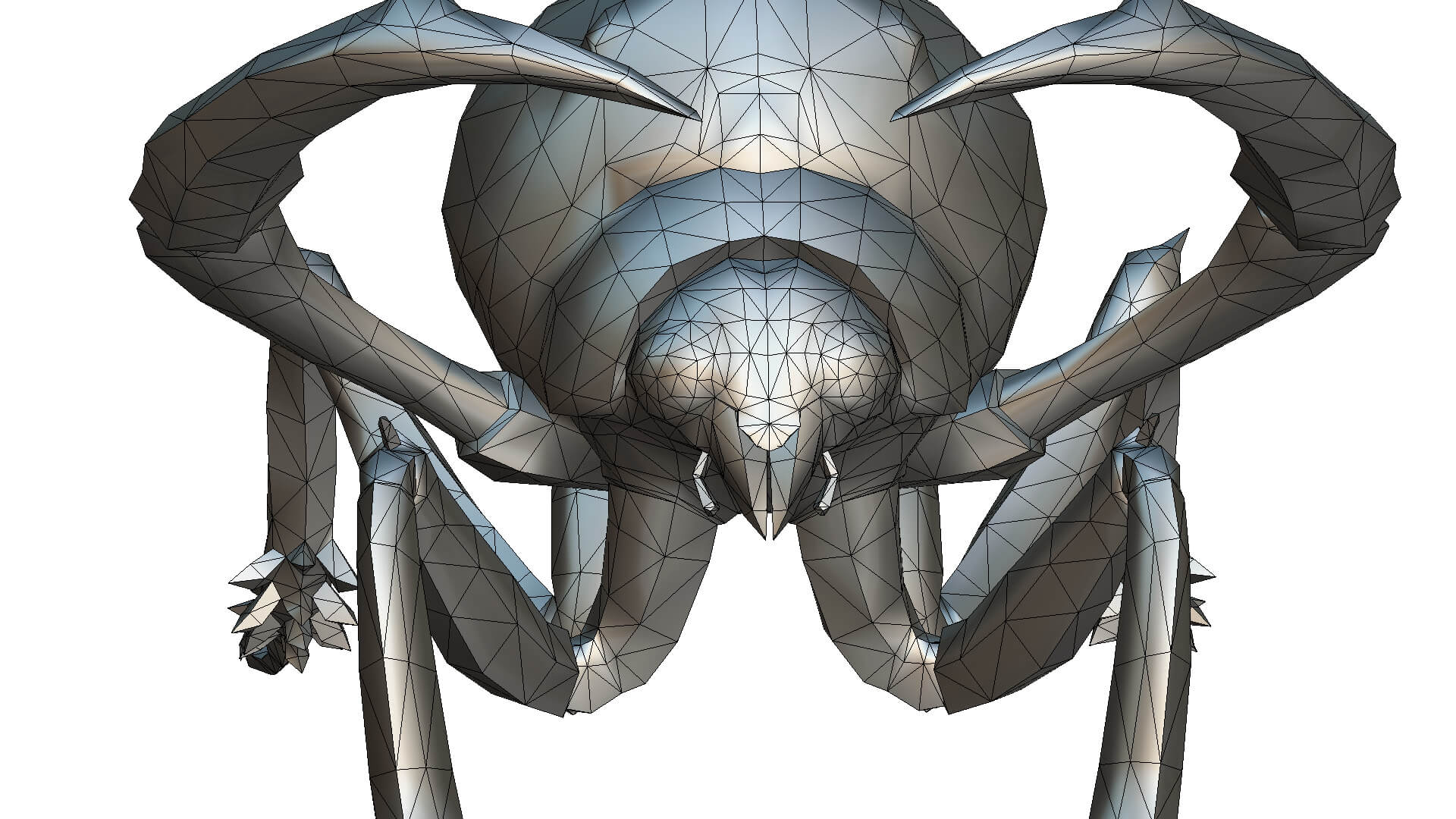 Big Insect Monster Mutant Ant Animal Beetle - 3D Model by LiveBook3D