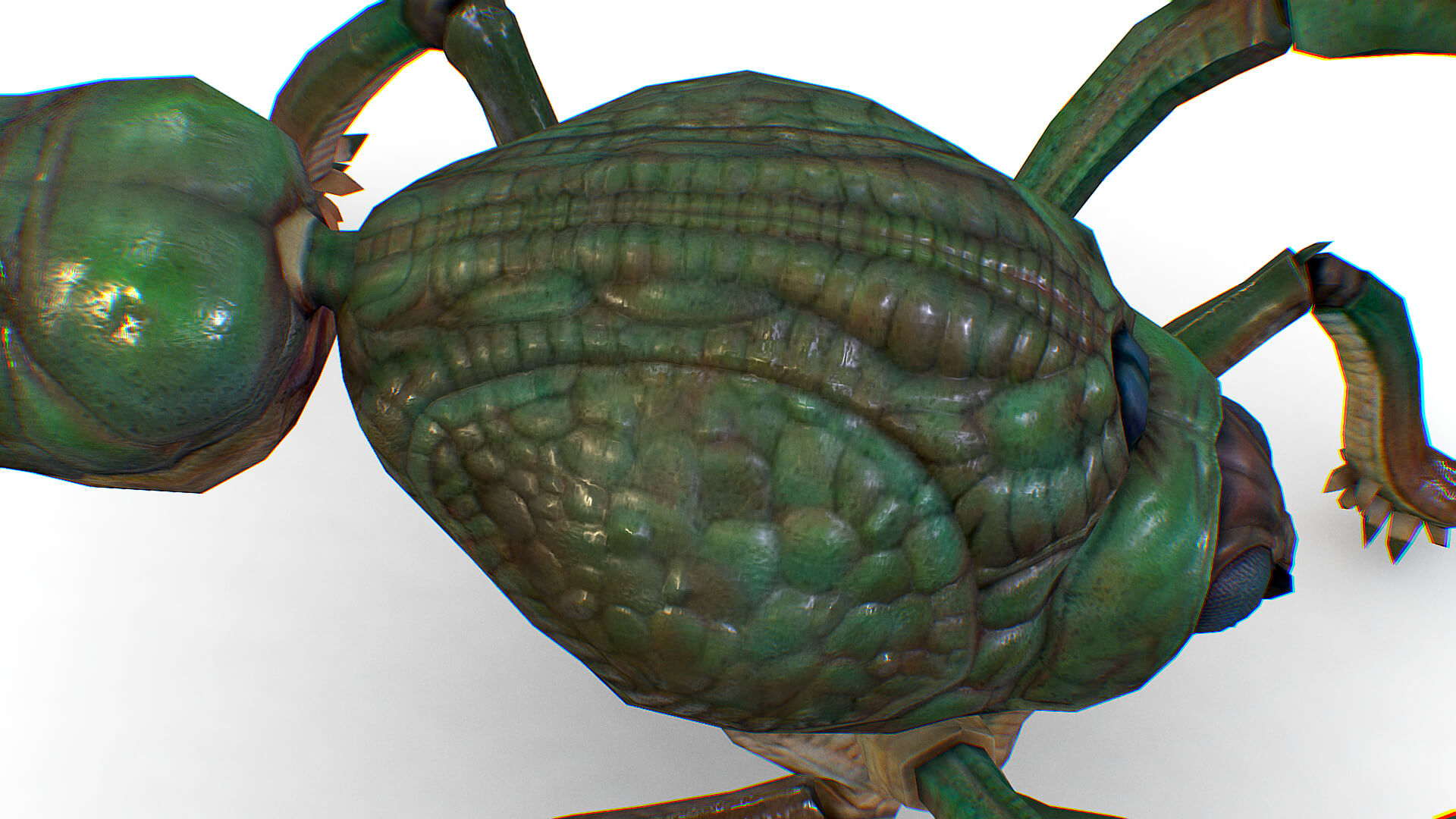 Big Insect Monster Mutant Ant Animal Beetle - 3D Model by LiveBook3D