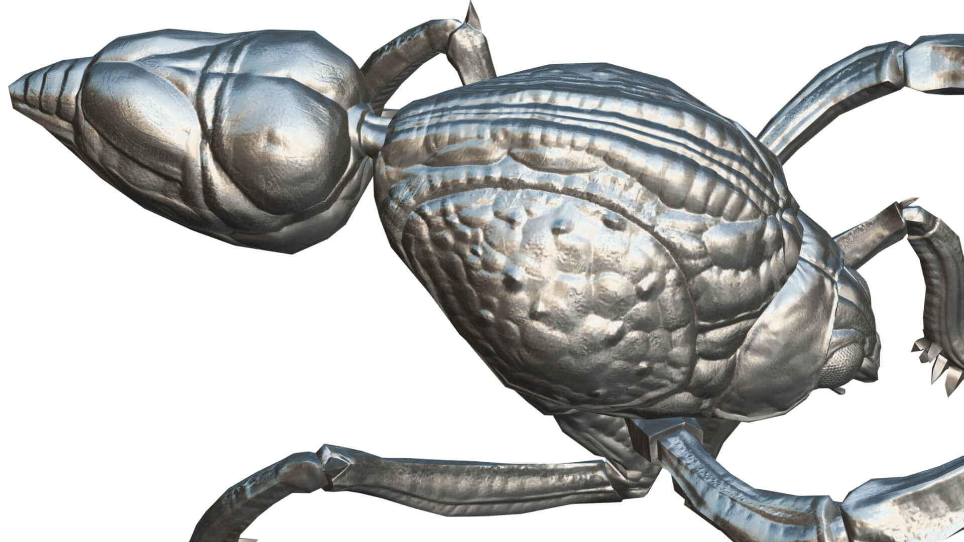 Big Insect Monster Mutant Ant Animal Beetle - 3D Model by LiveBook3D