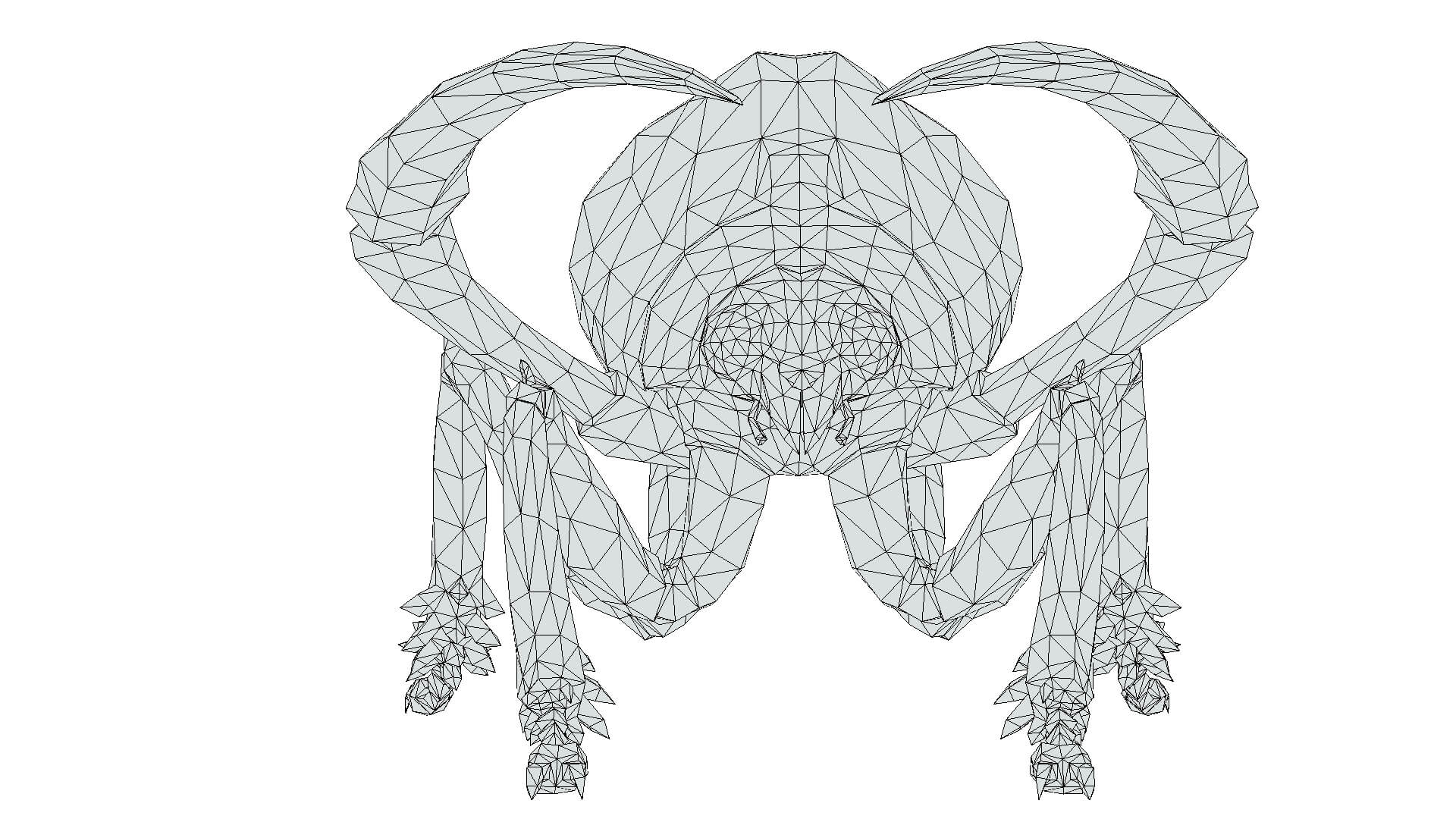 Big Insect Monster Mutant Ant Animal Beetle - 3D Model by LiveBook3D