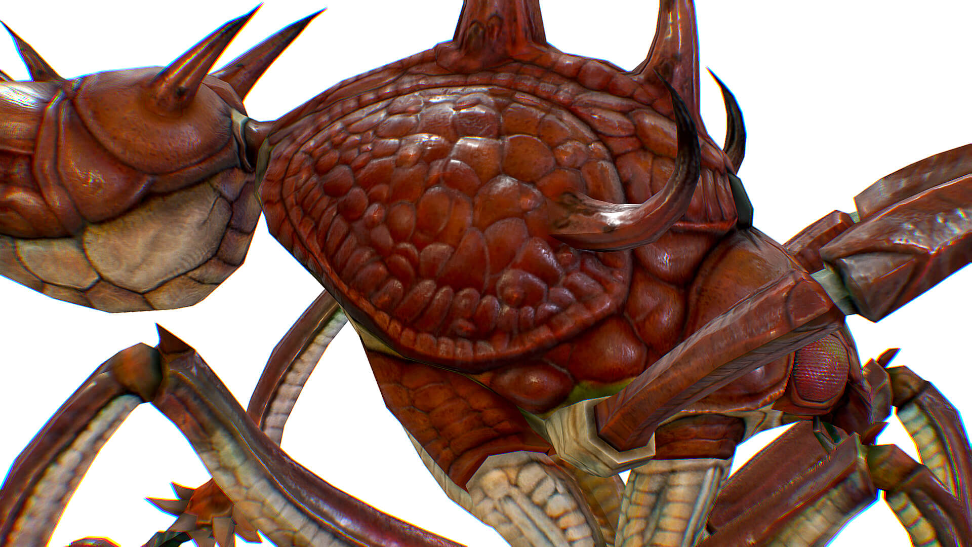 Big Insect Monster Mutant Ant Beetle - 3D Model by LiveBook3D