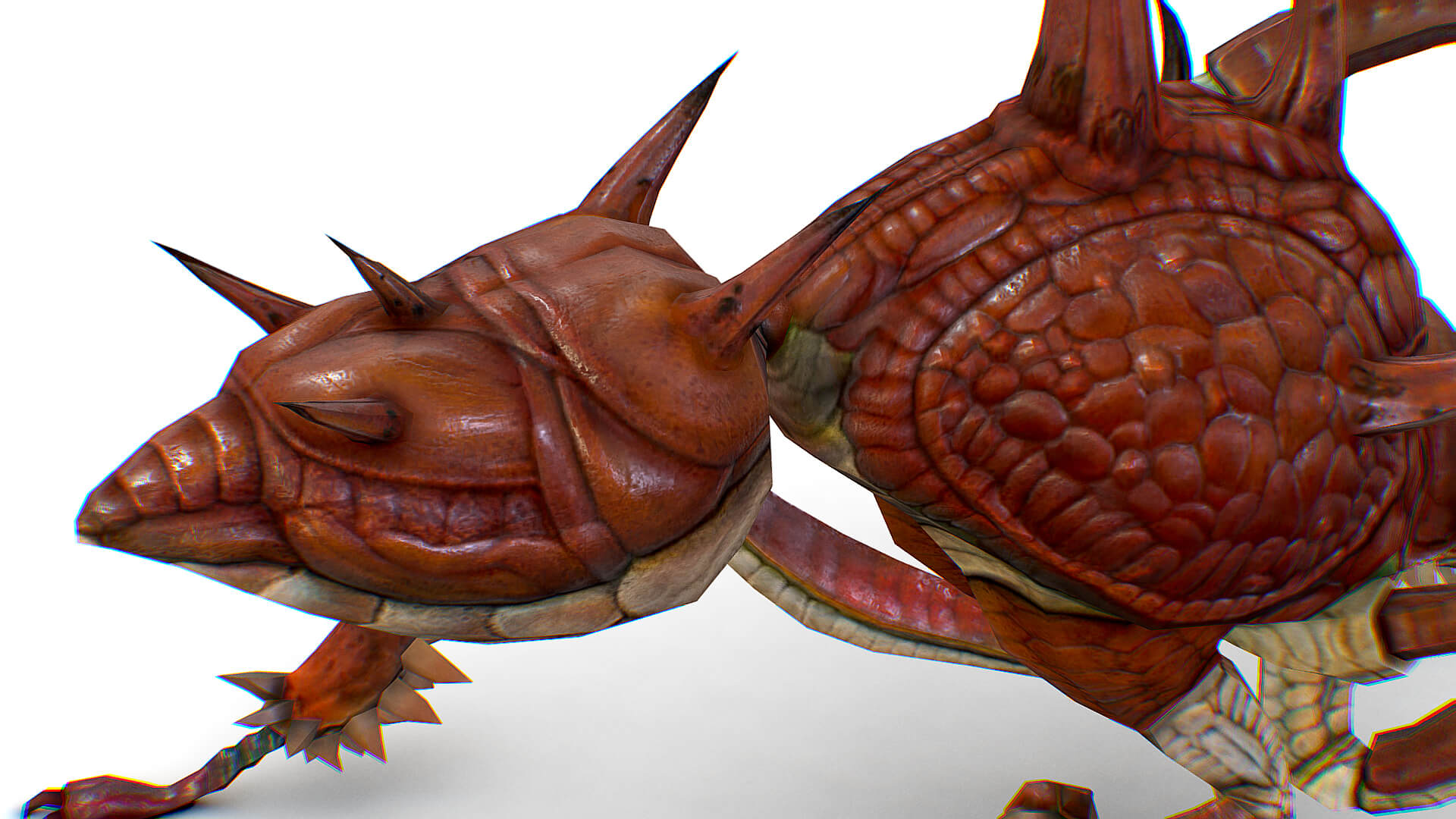 Big Insect Monster Mutant Ant Beetle - 3D Model by LiveBook3D