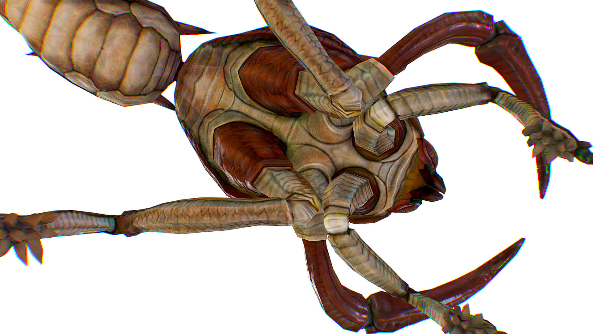 Big Insect Monster Mutant Ant Beetle - 3D Model by LiveBook3D