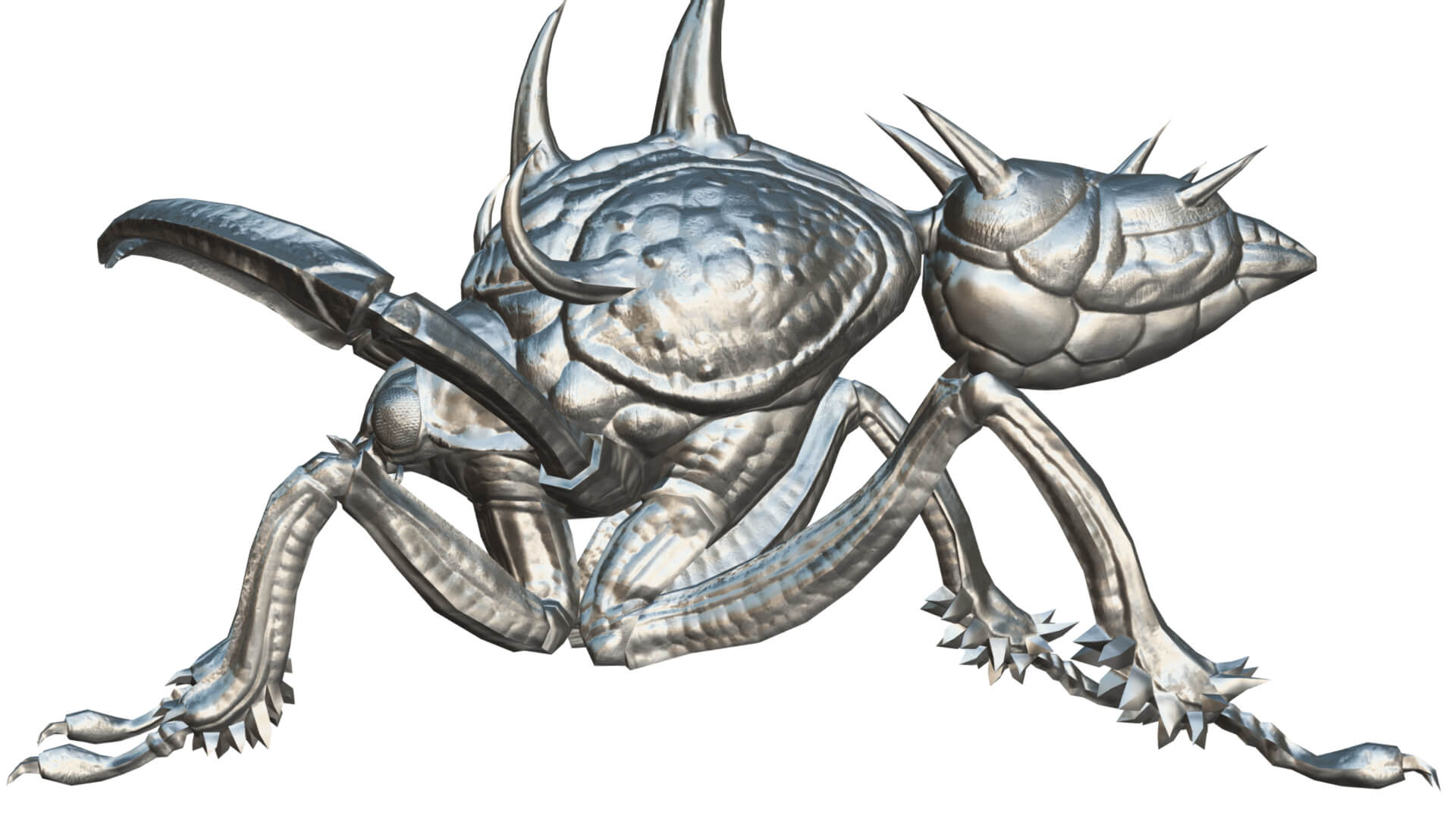 Big Insect Monster Mutant Ant Beetle - 3D Model by LiveBook3D