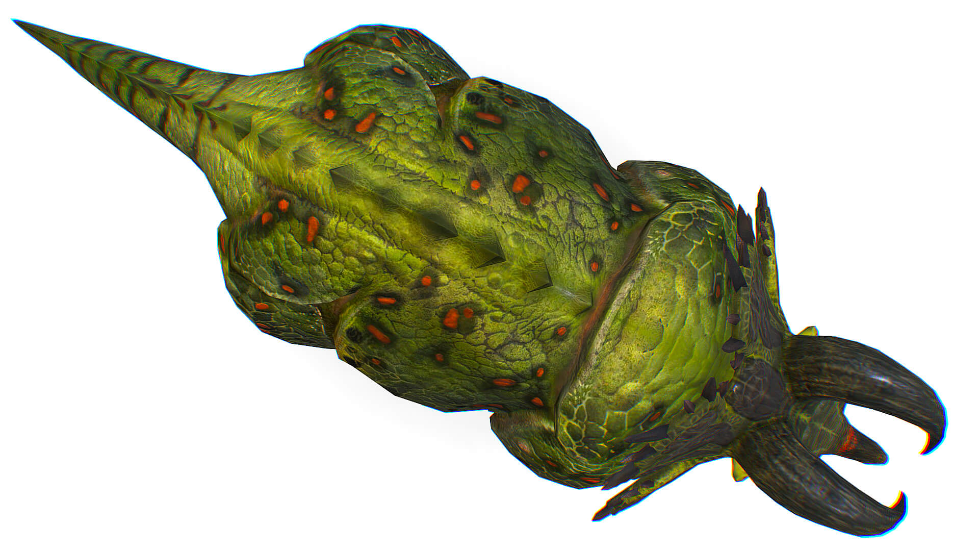 Dinosaur Triceratops Tricera Monster Giant - 3D Model by LiveBook3D