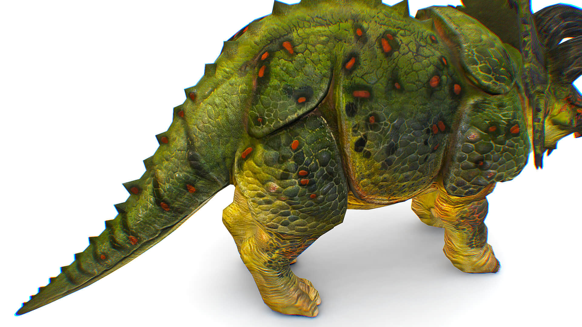Dinosaur Triceratops Tricera Monster Giant - 3D Model by LiveBook3D